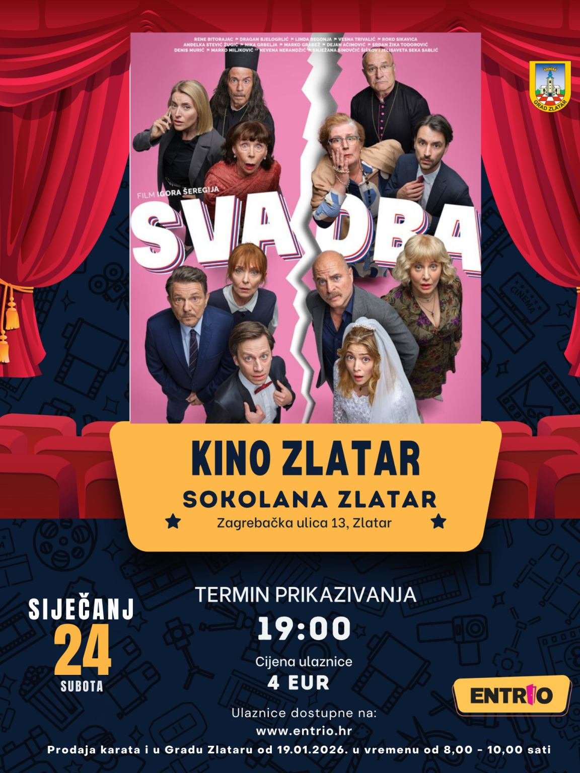 SVADBA U KINU ZLATAR - Službene stranice Grada Zlatara